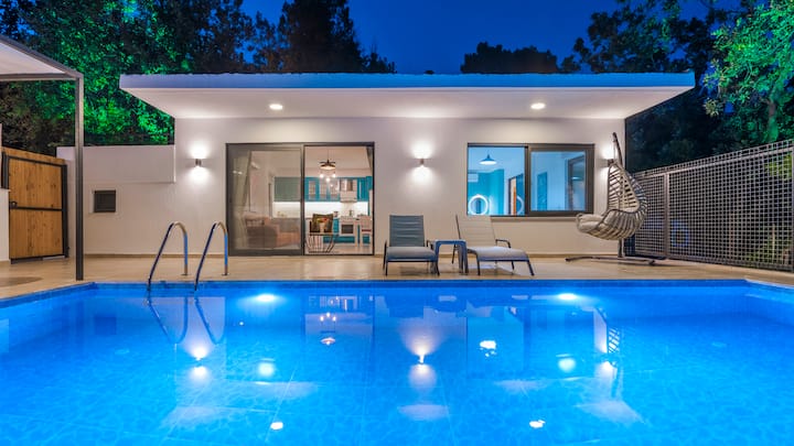 Villa Tamarra With Pool & Sea View/jacuzzi&sauna - Kalkan