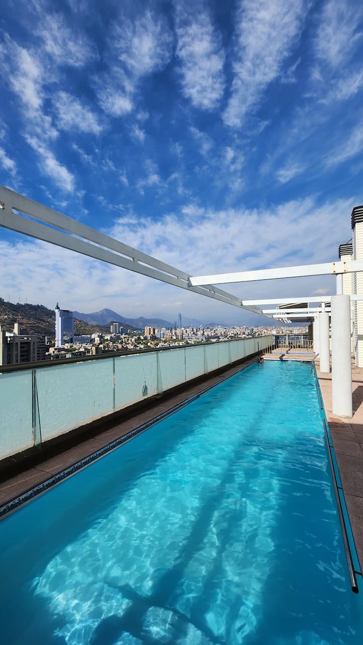 Lastarria|vista Libre| Aireacond |L. Providencia - Santiago