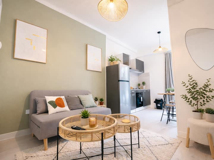 Verdant Oasis -T2-proche Du Centre-wifi-parking - Lourdes