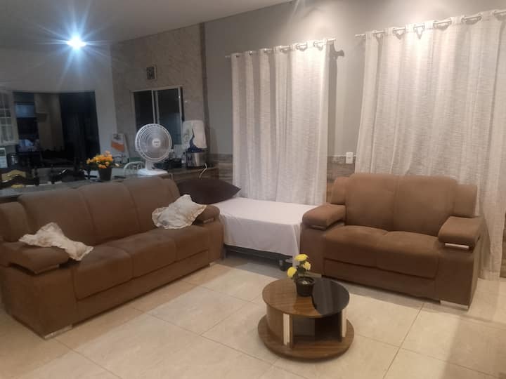 Casa C Ar Cond  Em Chác Próx Unasp /Holambra 32 Km - Araras