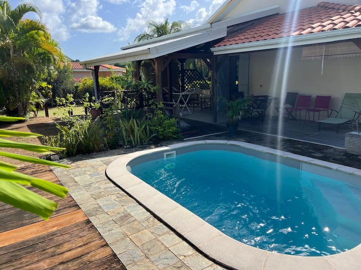 Villa Paulo, Le Diamant, 3 Min De La Plage - Martinique