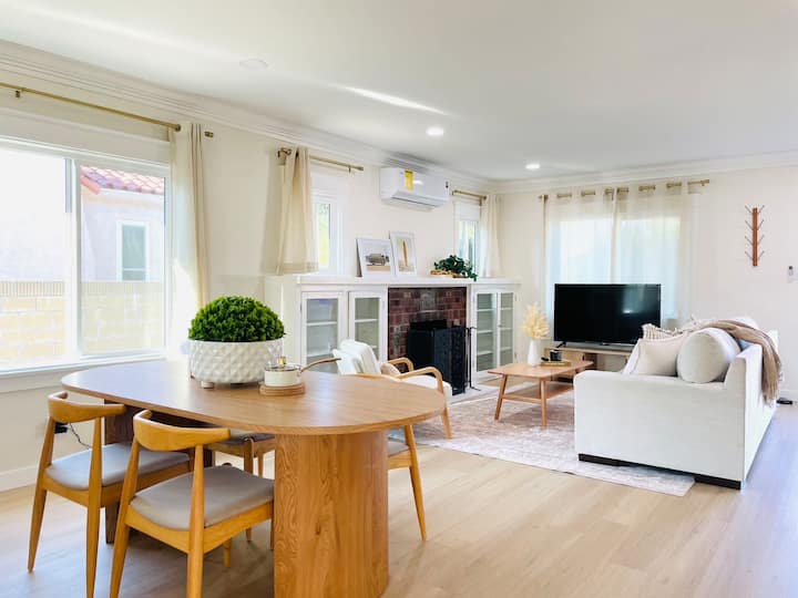 10% Off Weekly Stay| 2b1b New Renovated House - Alhambra, CA