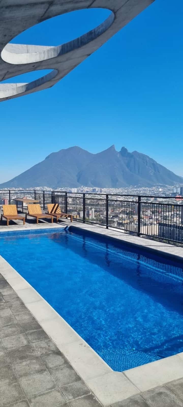 Depa [Pet-friendly] Con Alberca-ideal Home Office - Monterrey