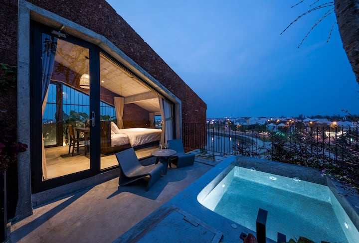[Thalia] 5*luxury Villa 5br Lakeview: Pool&jacuzzi - Hội An