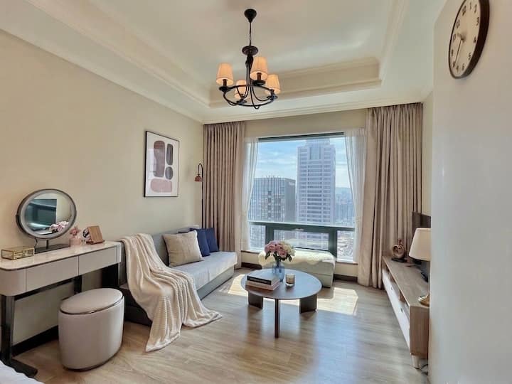 H.o.m.e寓見幸褔/高樓看市景/乾淨.方便.舒適/科博館/台中歌劇院/netflix/交通便利 - Taiwan