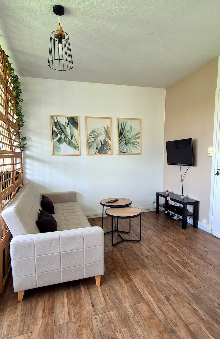 Studio Privé Proche Arena, Ol Vallée Et Metro Lyon - Beynost