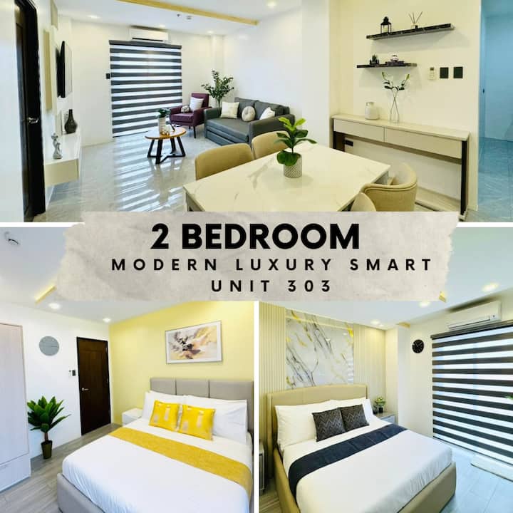 Cozynest: Modern Luxury Smart 2-br Unit 303 - Angeles
