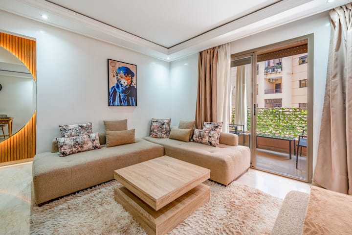 Appartement Chic Gueliz Hyper Centre Marrakech - Marrakech