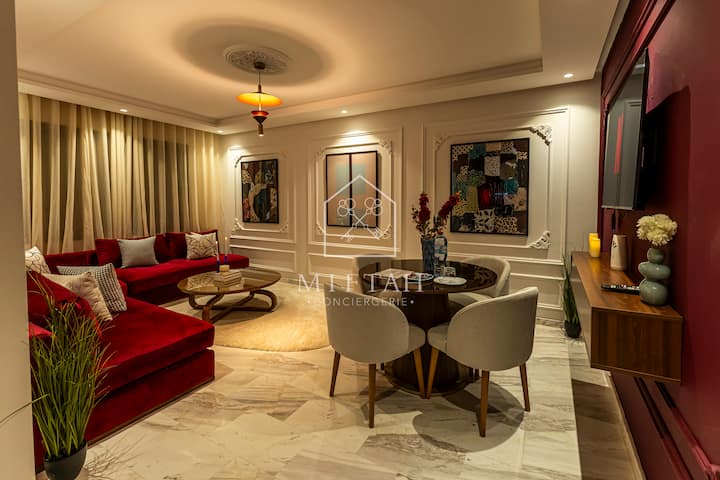 Stylish And Quiet Apartment In Malabata Hills - Tangier