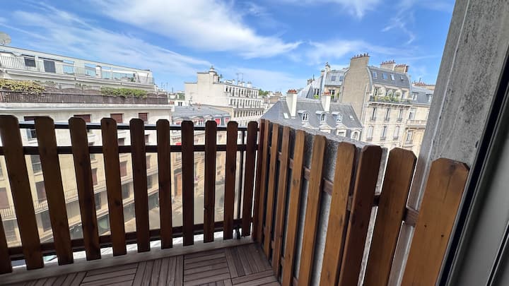 Studio & Balcon - Parc Monceau / Arc De Triomphe - Pariisi