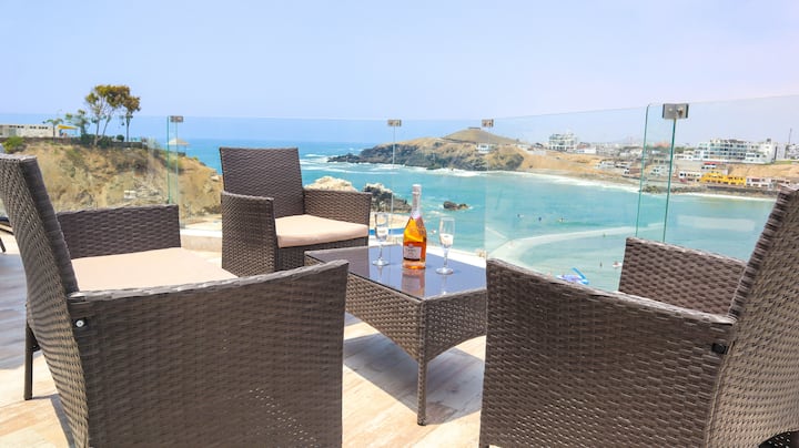 ¡Departamento Con Vista Al Mar! - Chilca