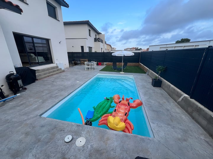 Maison Récente Avec Piscine - Perpignan