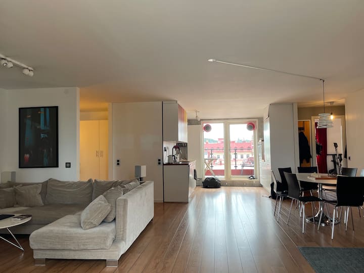 Penthouse Med Magnifik Terrass - Gotemburgo