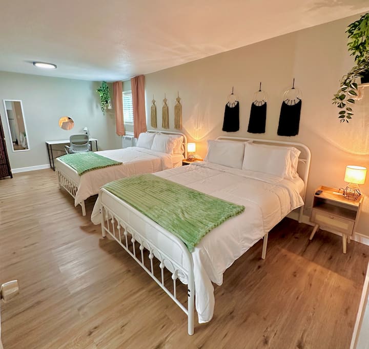 Peaceful Near Stadiums/6 Flags/2beds, 2tvs/parking - Arlington, TX