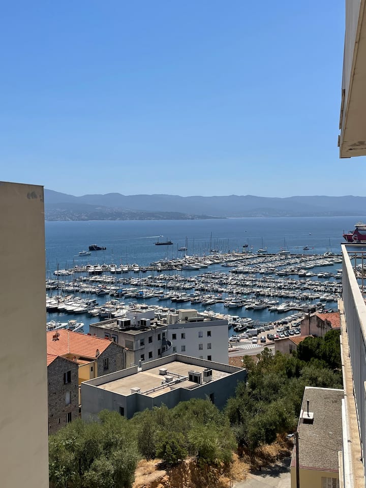 Grand P2 Lumineux Près Du Port Et Parking Gratuit - Ajaccio