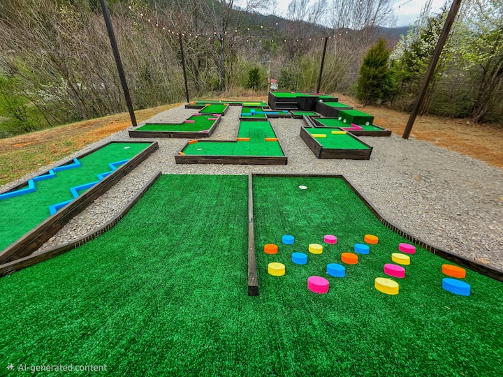 Welcome To The Little Dipper! New Mini Golf! - Walland, TN