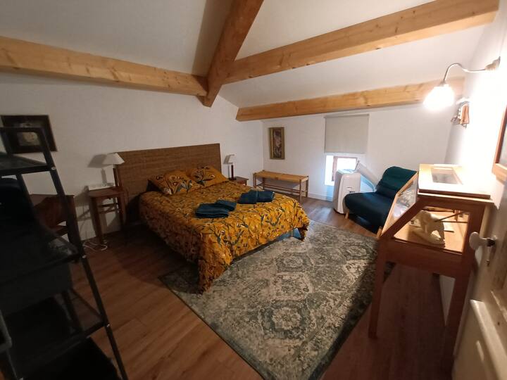 Deux Chambres D'hôtes Maison Cévenole-5 Personnes - Vallon-Pont-d'Arc