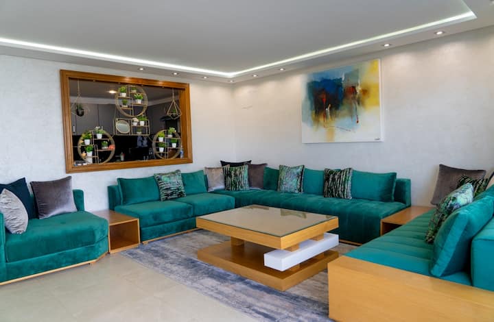 Modern Apartment 5* Vue Sur Mer ! - Tanger