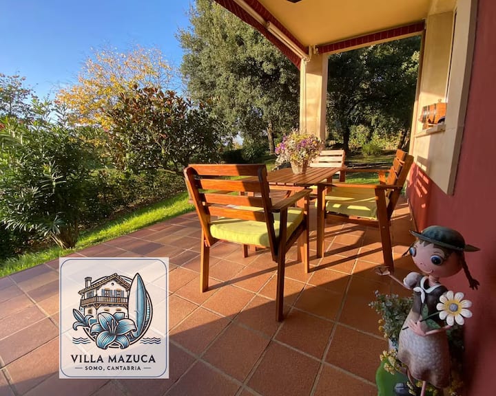 Villa Mazuca, Escápate En Otoño A La Playa De Somo - Cantabria