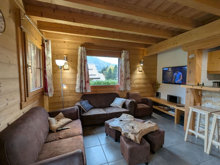 Chalet Le Lynx Au Calme, Ski, Sauna, Local à Vélos - Gérardmer