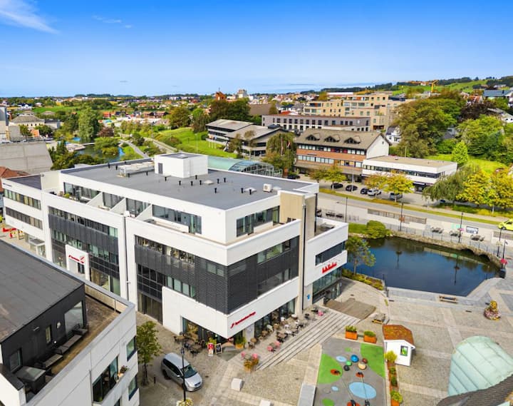 Toppleilighet Midt I Bryne Sentrum! - Bryne