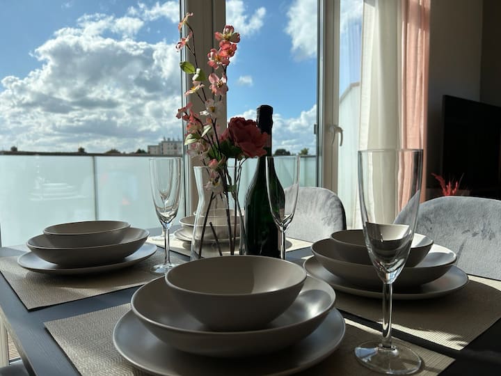 Micasa Ol - Modernes Penthouse - Oldenburg