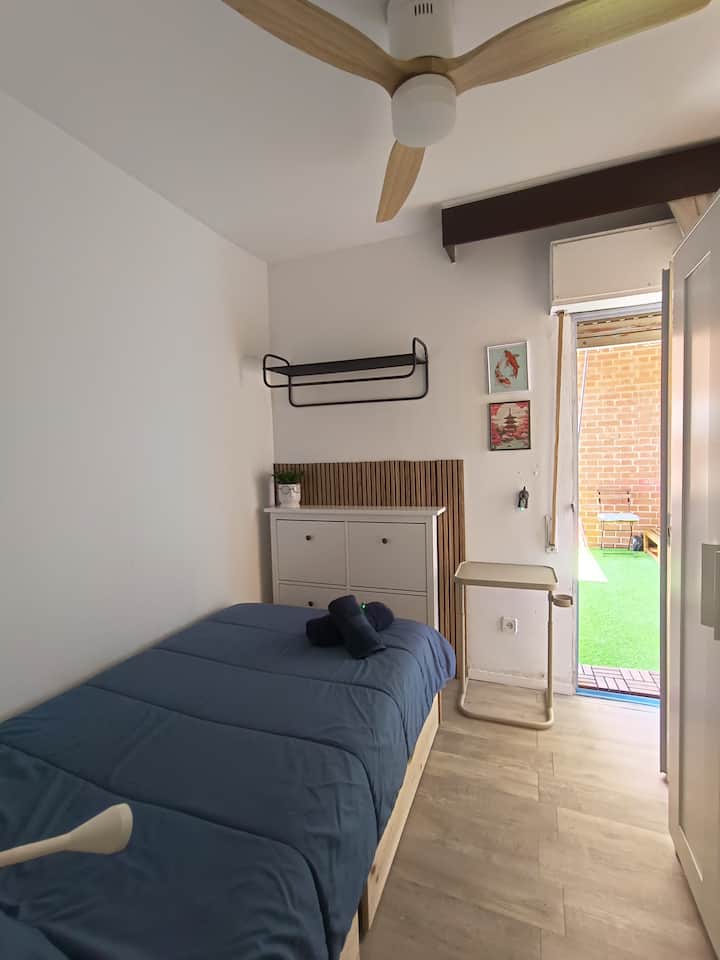 Habitación Acogedora Y Tranquila Con Terraza - Pinto