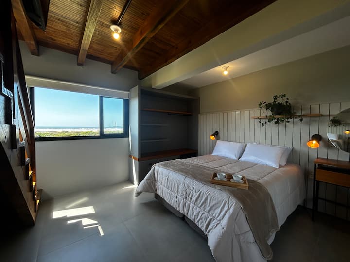 Apto Novo Duplex Frente Mar Com Cozinha Completa - Imbituba