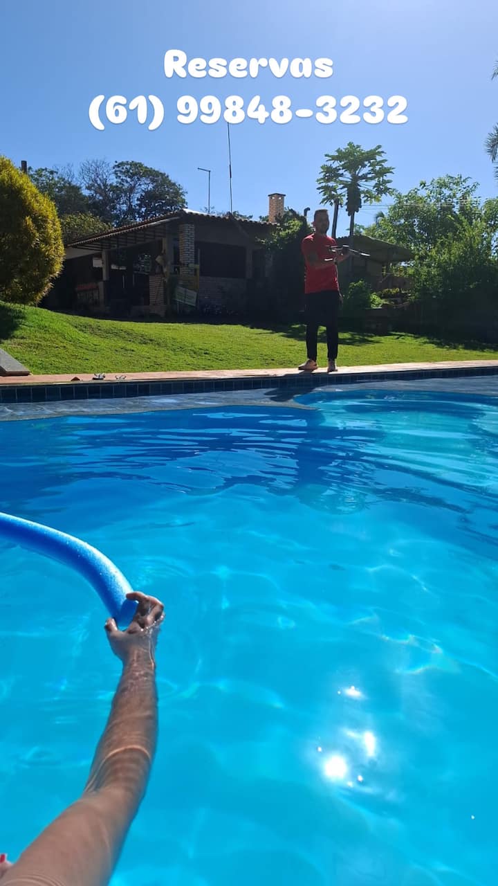 Chácara@.recanto Monjolinho Piscina Aquecida - Brasília