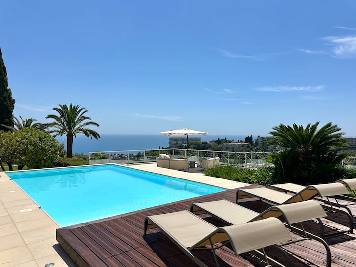 Villa Vue Mer & Piscine · Côte Dazur - Nice