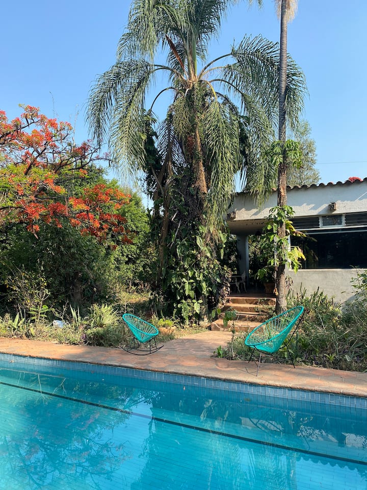 House With Pool And Big Garden - Cuernavaca