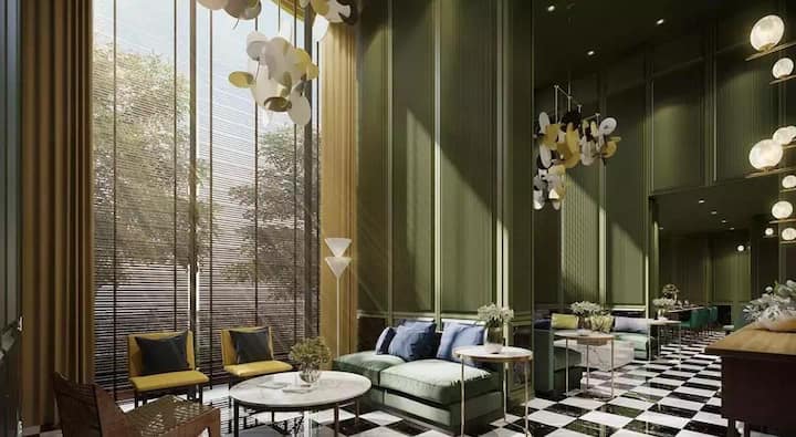 月租Crypto特惠phromphong轻轨站400米精致一卧享受em三大商场泳池酒吧对面是中央公园 - Bangkok