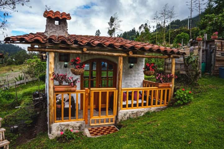 Cabaña Rústica Para Meditar. - Imbabura
