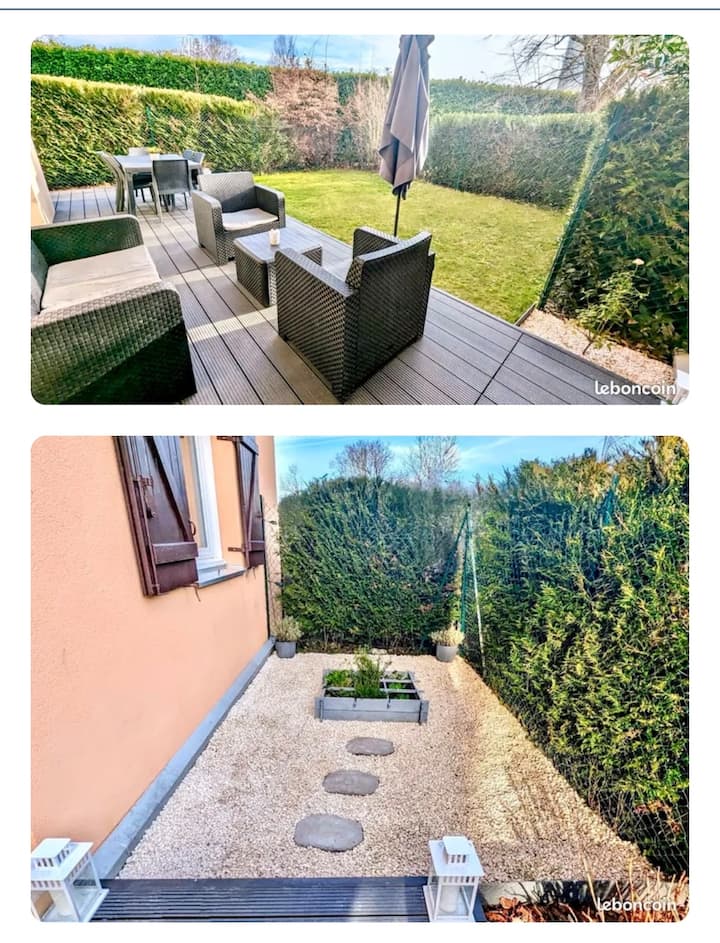 Apt With Garden In Ferney/ornex:
Ideal Un-cern - Ferney-Voltaire