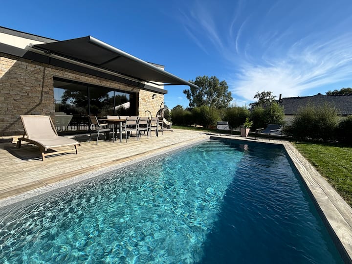 Maison Moderne Avec Piscine - Sarzeau