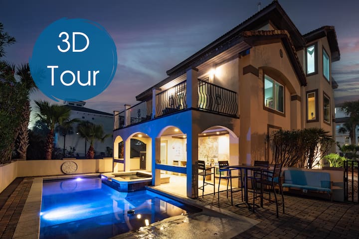 Three-story Home W/ Pool & More In Destin! - Destin, FL