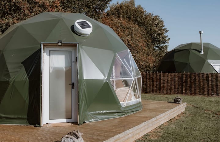 Star Gazing Dome 1 Mercury With Cosy Wood Burner - Oxford