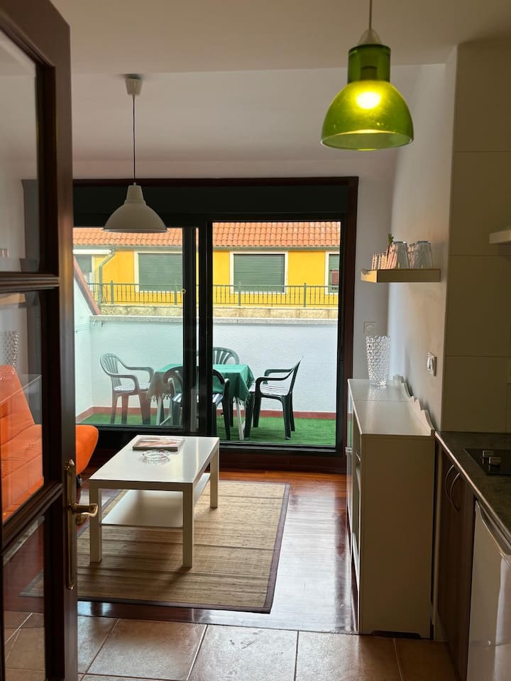 Apartamento Céntrico Con Terraza - Boiro