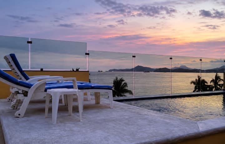 Partial Ocean View! Enjoy It. - Manzanillo