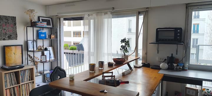 Charmant Appartement 2 Pièces, Calme Avec Balcon - Paris