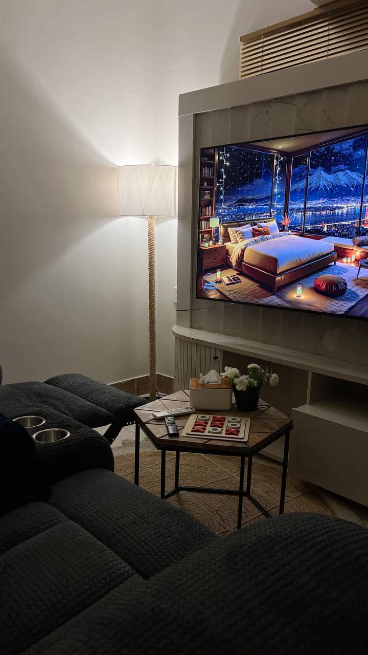 أستديو في النرجس بالنمط البوهيمي + كراسي الراحة - Riyadh King Khalid Airport (RUH)