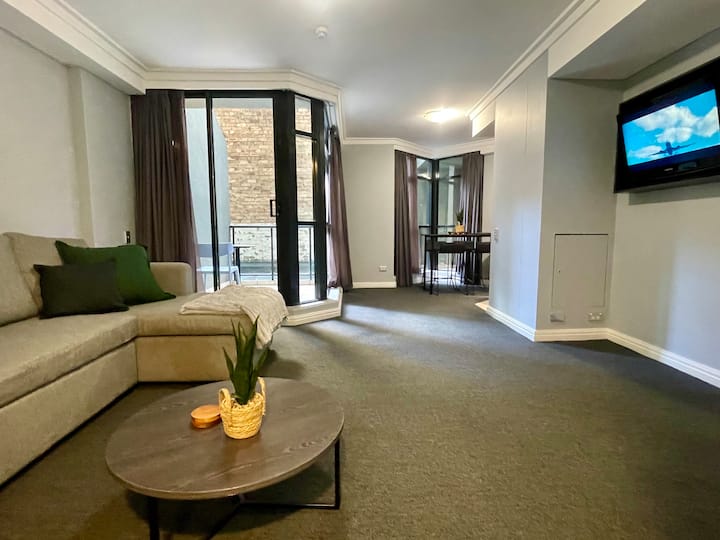 Sydney City Getaway -1 Bdrm Apt 2 Bathrms Sleeps 4 - Powerhouse Museum, Ultimo