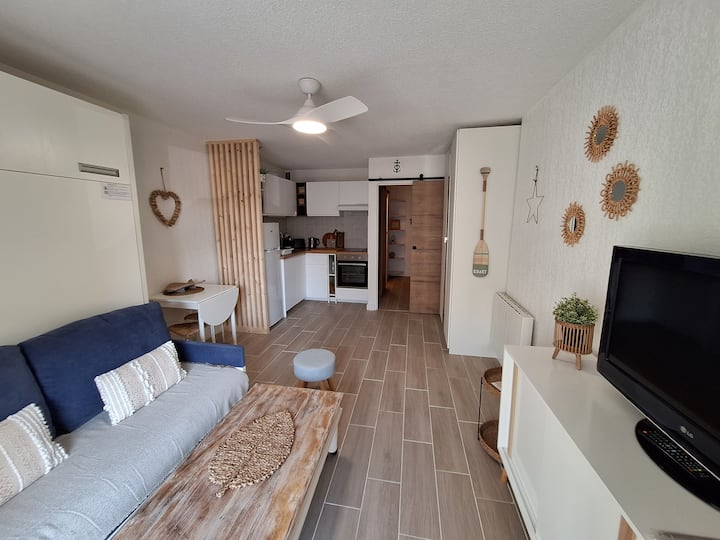 Studio Rez Jardin Proche Plage Boucanet - Aigues-Mortes