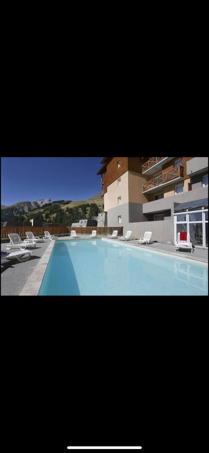 Appartement Ski Piscine - La Foux d'Allos