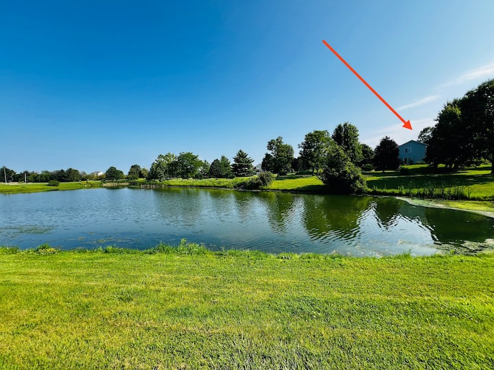 Charming Clean Home On The Pond-iowa City Area - Lake Macbride State Park, Solon