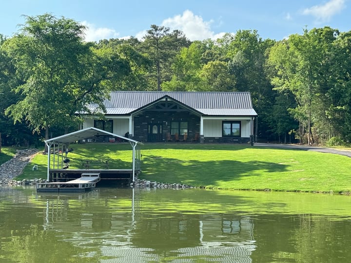 The Lake Shack On Lake Secession - Richard B. Russell Lake