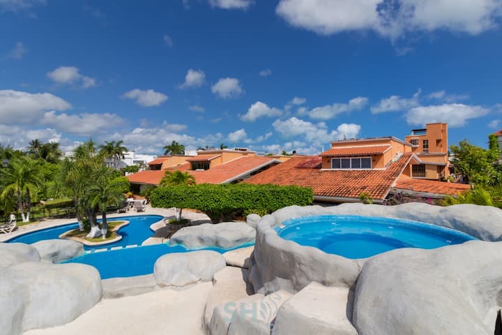 Hotel Zone Studio Wifi, Full Kitchen, Amazing Pool - Cancún