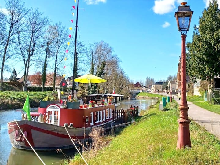 Sur La Somme à Bord De La Péniche Arche De Noé - Baie de Somme