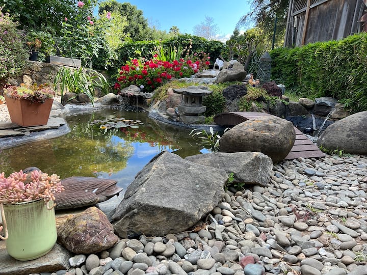22480 - Cozy Studio W/ Tranquil Backyard Near Bart - 헤이워드
