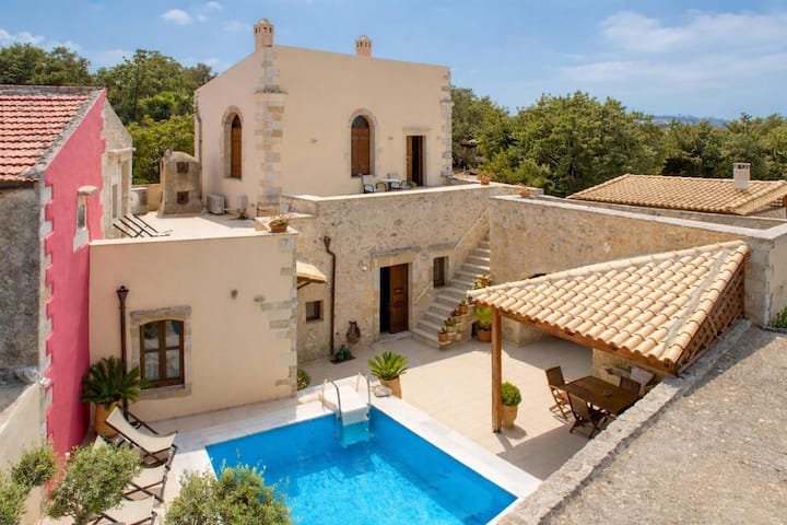 Archontiko Galliaki Private Pool, A/c, Wifi - Greece